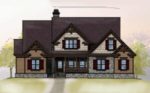 Timber Ridge House Plan - Max Fulbright Designs