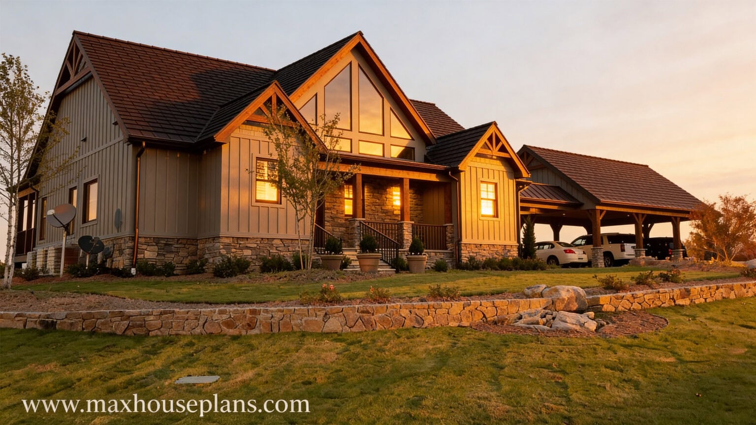 Lake House Plans | Max Fulbright Designs